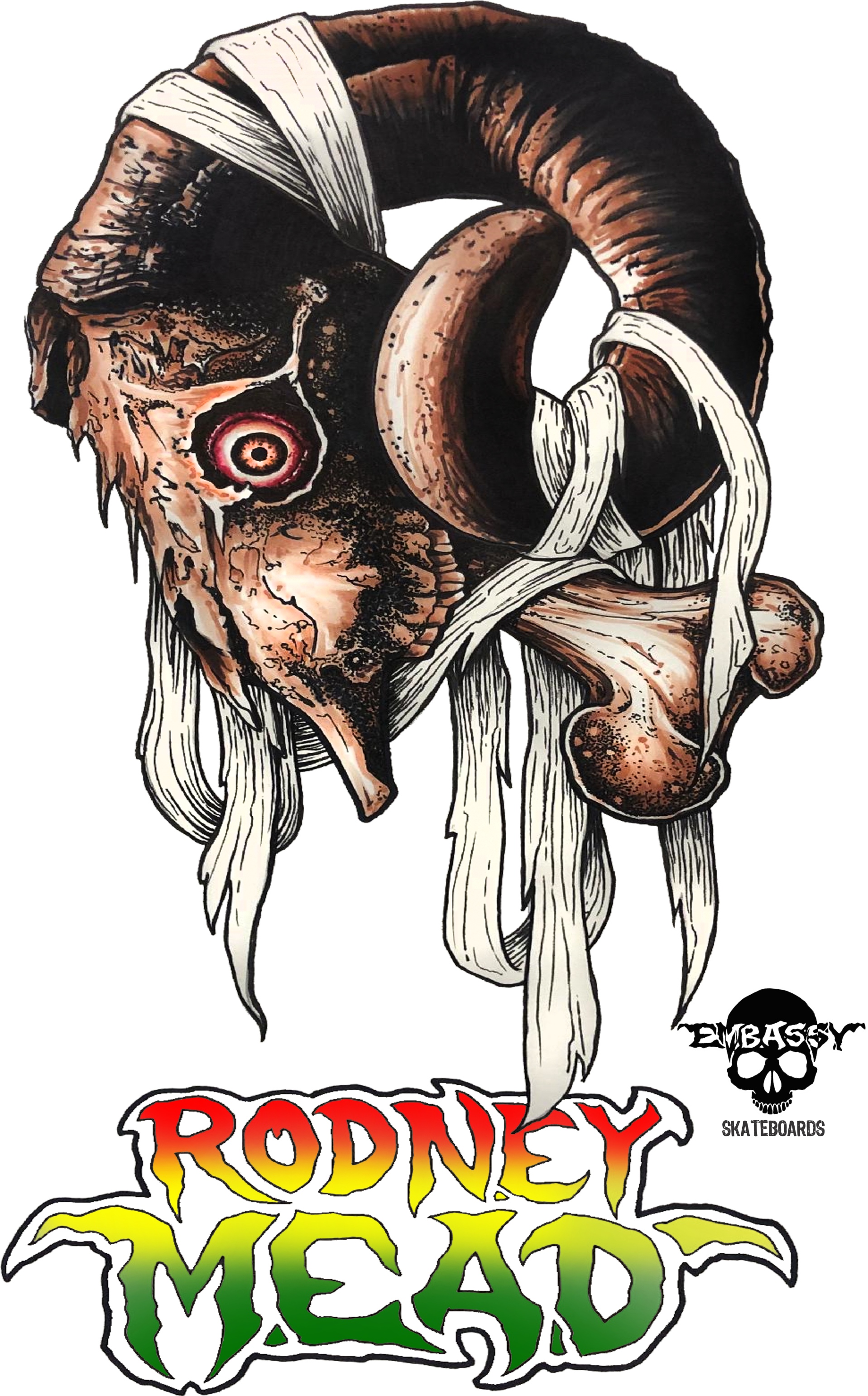 Rodney Mead Graphic Tee-Shirt – Embassy Skateboards