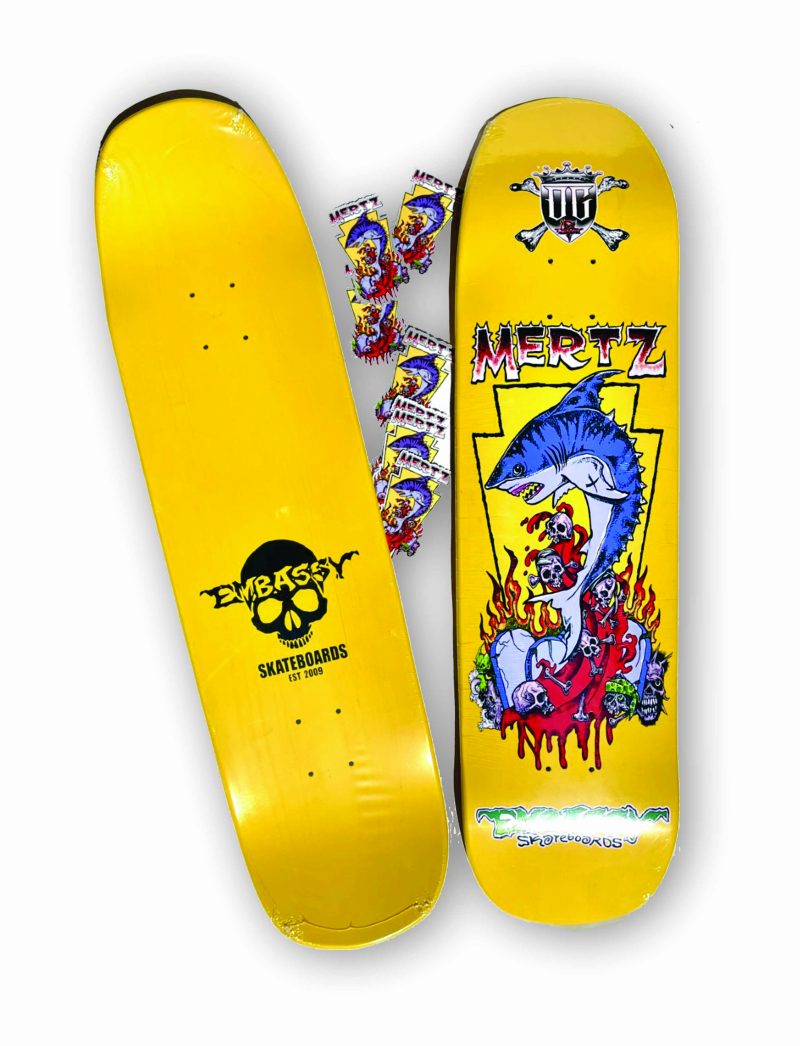 Rob Mertz Signature OG Embassy Skateboards Model